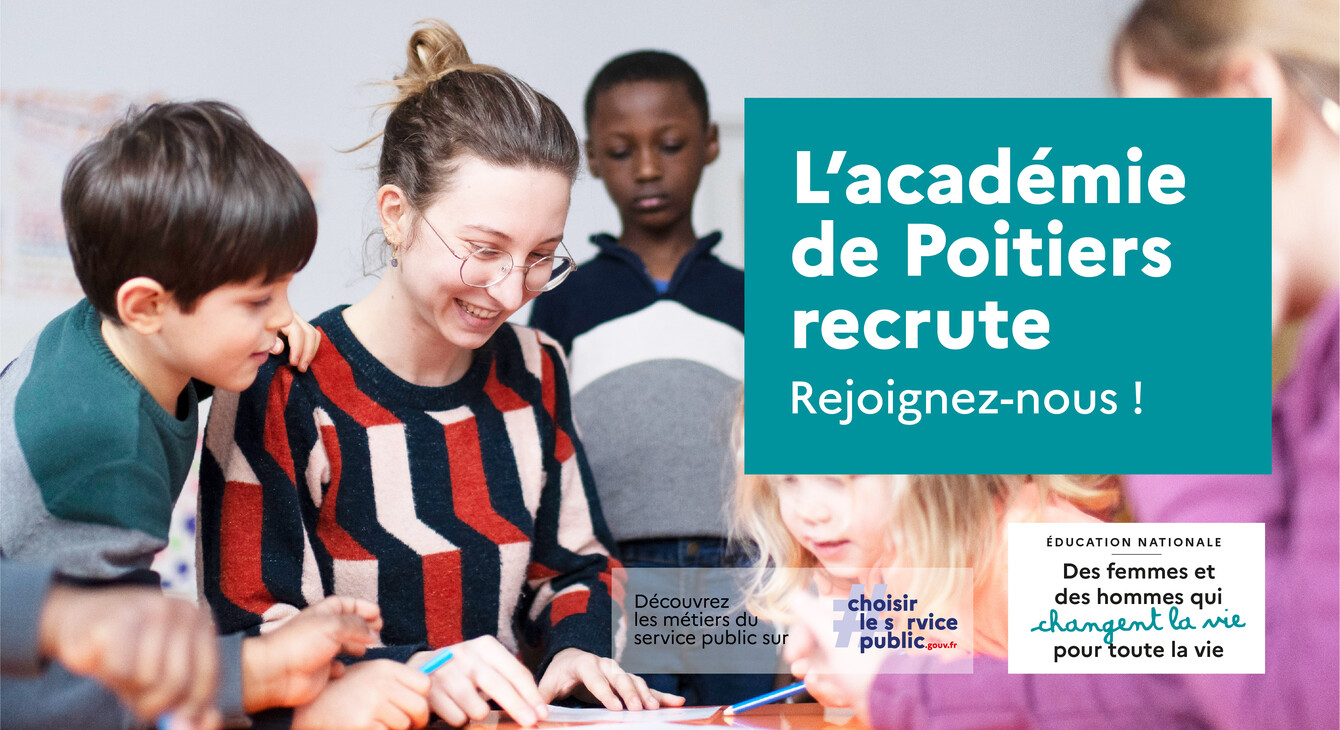 Recrutements dans l'académie de Poitiers | Académie de Poitiers